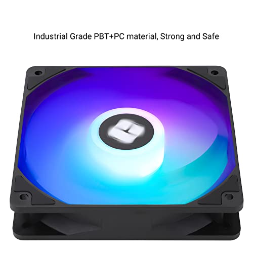 Thermalright TL-C12C-S X3 CPU Fan 120mm ARGB Case Cooler Fan, 4pin PWM Silent Computer Fan with S-FDB Bearing Included, up to 1500RPM Cooling Fan(3 Quantities)