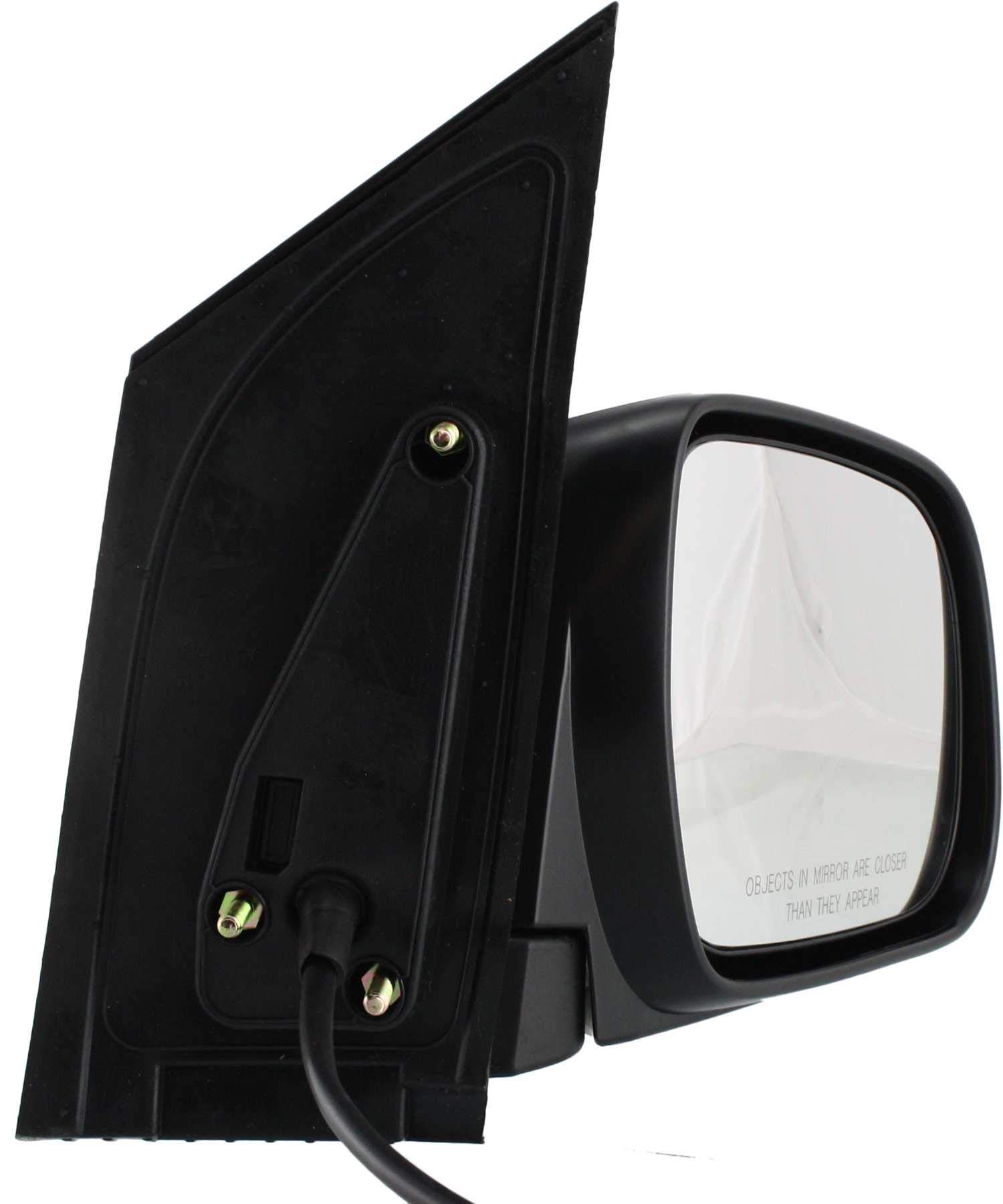 Kool Vue Left & Right Power Non-Heated Door Mirrors Compatible With Toyota Sienna 2004-2010 Textured Pair