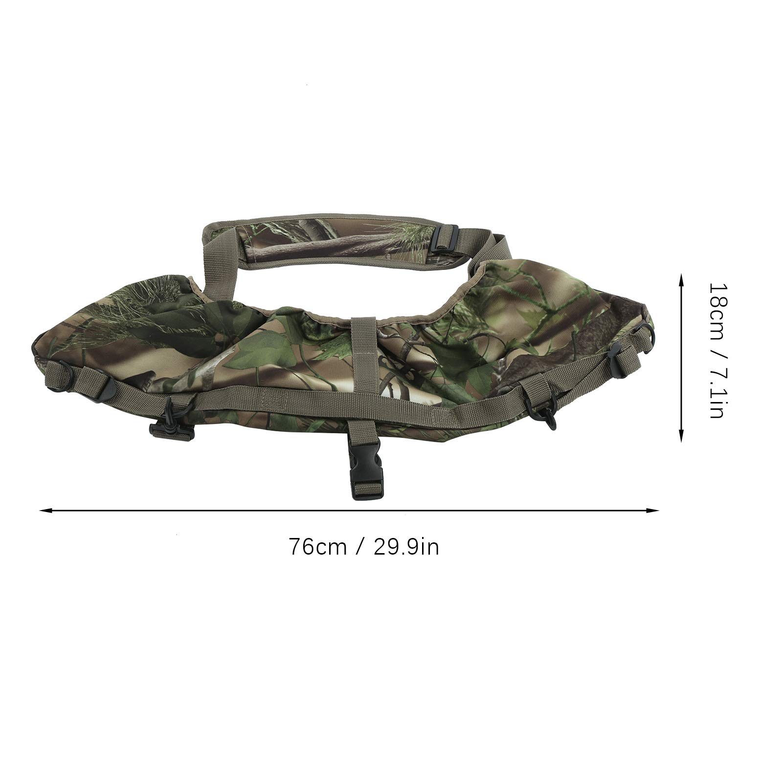 plplaaoo Bow Bag, Archery Bow Bag,Bow Backpack for Archery Bow,Durable Archery Bow Carry Bag,Outdoor Portable Camouflage Archery Bow Storage Bag with Adjustable Shoulder Strap[Green Camouflage], A