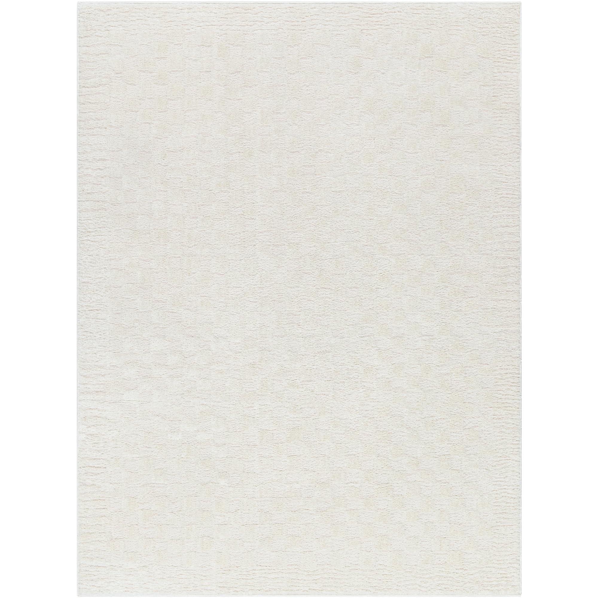 Livabliss Freud Modern Machine Woven Area Rug, 9'2" x 12', Ivory