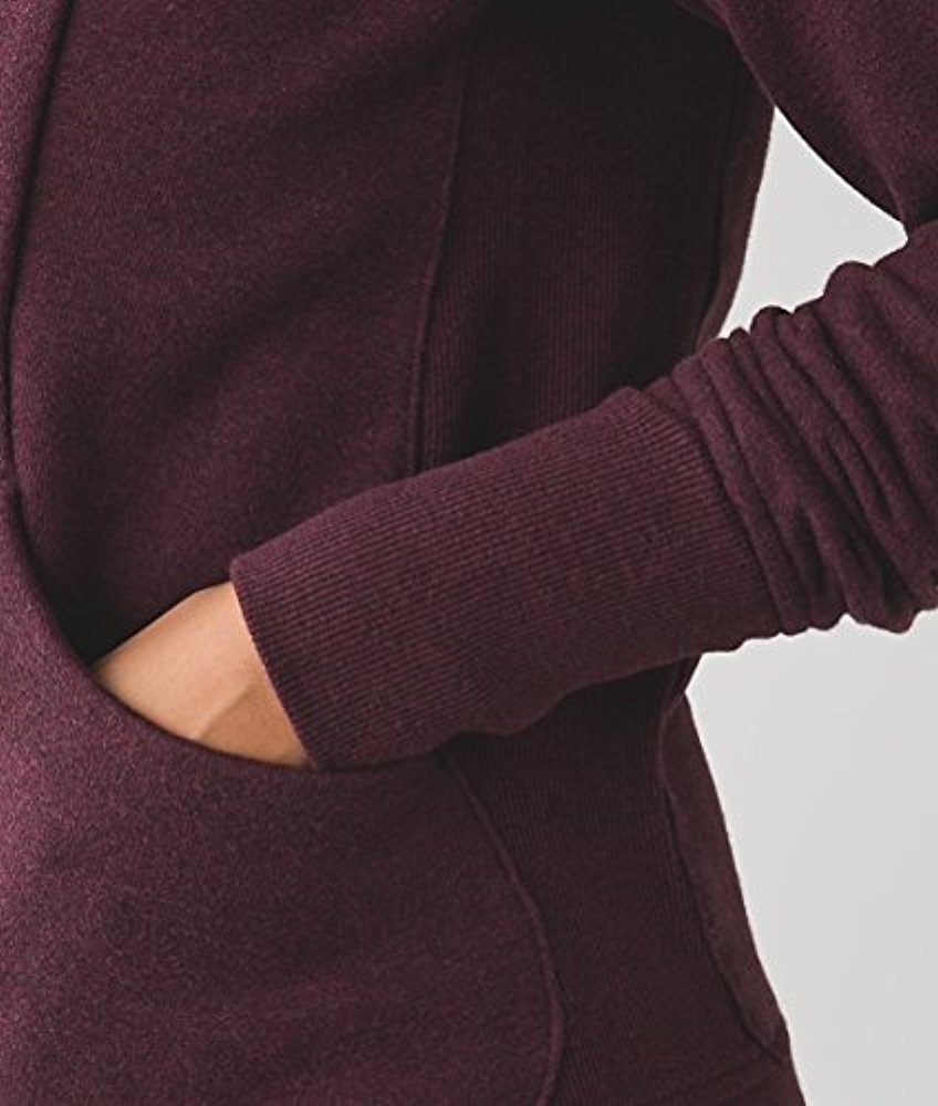 Lululemon Scuba Hoodie (Heathered Bordeaux Drama, 8)