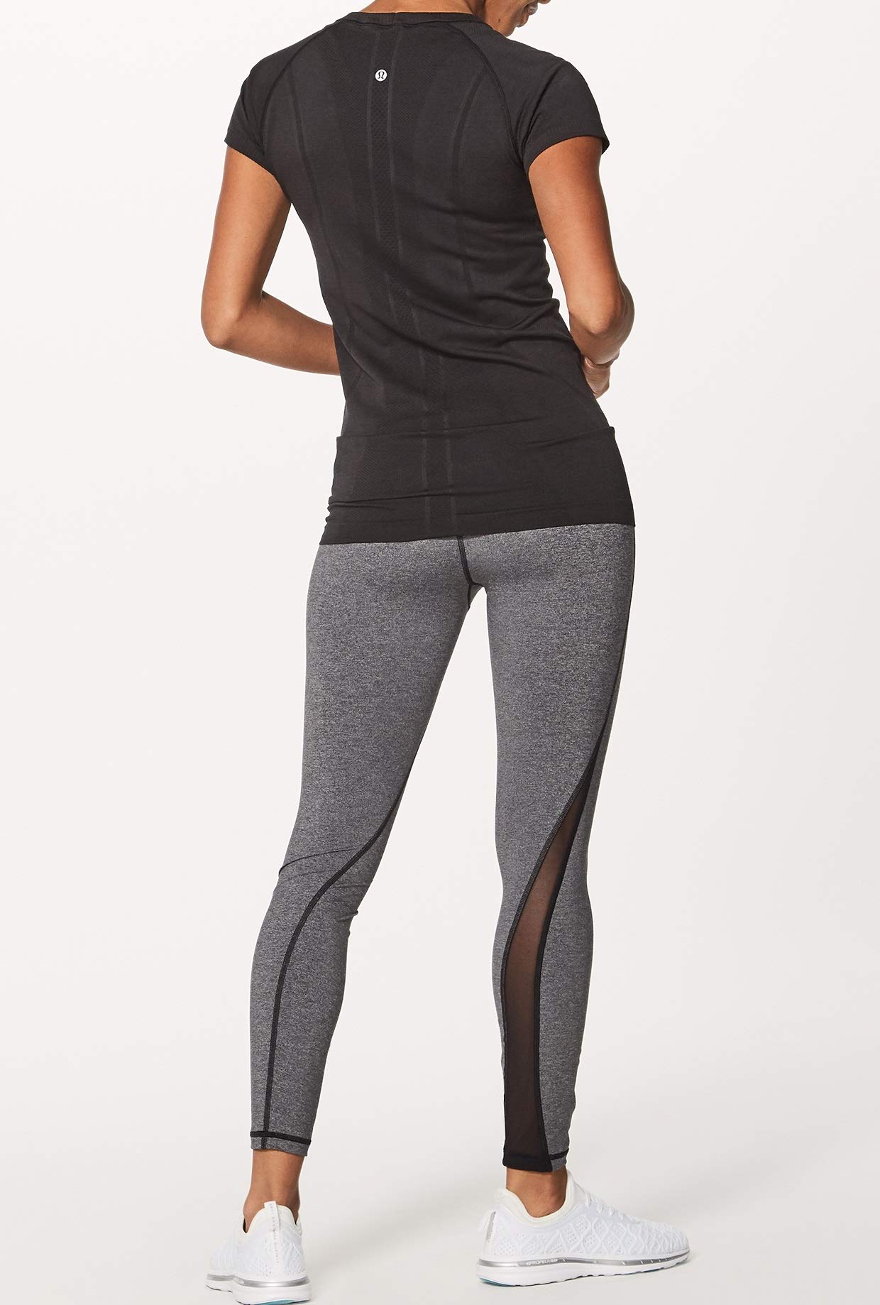 lululemon Swiftly Tech Short Sleeve Crew (Black, 4)