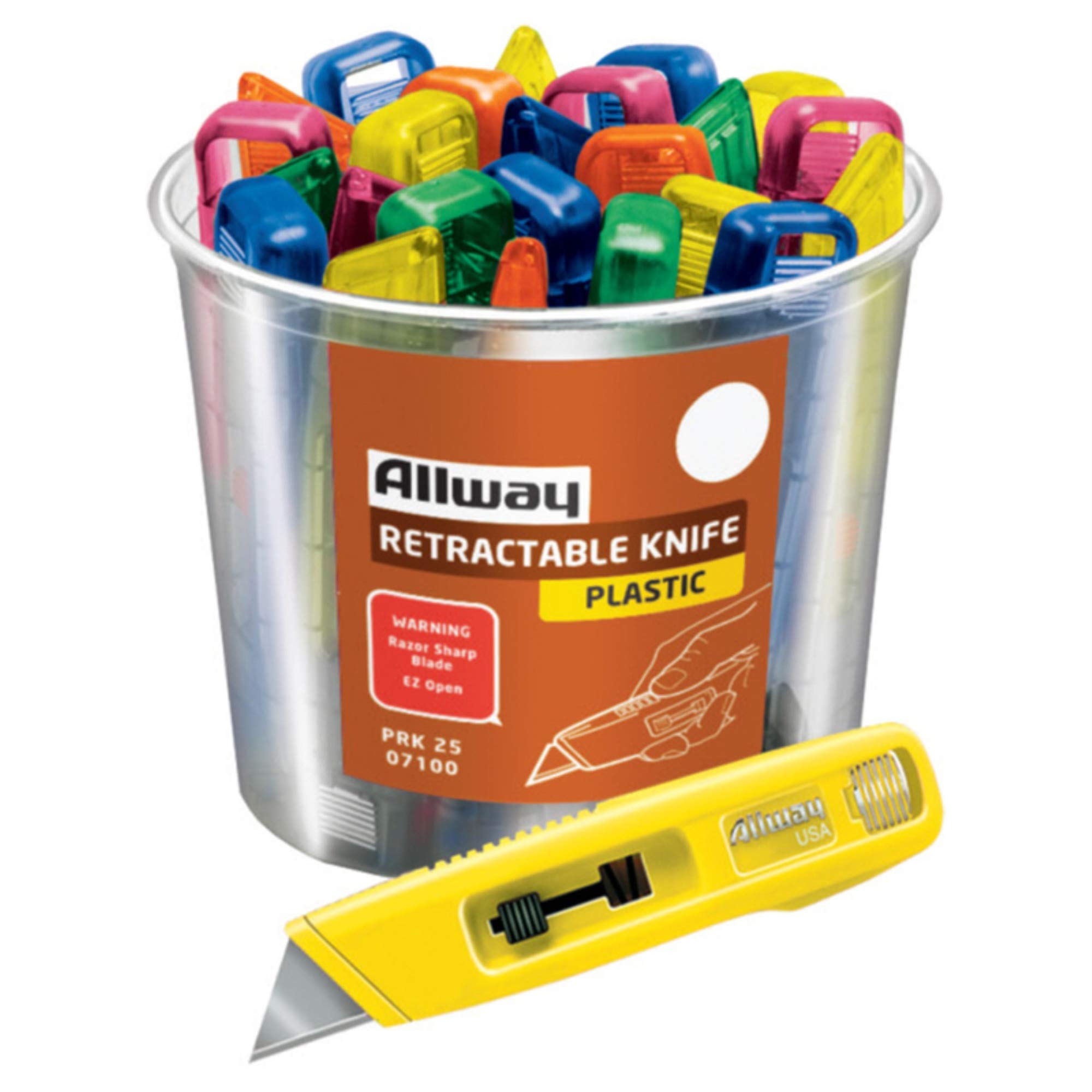 Utilty Knif Plst Bulk