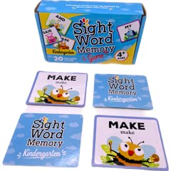 Urban Supply Sight Word Memory Game / Matching Game. Reading & Language Building for Grades Pre-Kindergarten Through Second Grade. Early Children's Educational Learn to Read (Pre-Kindergarten)
