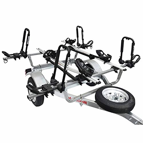 Malone Auto Racks MicroSport Trailer Package with Two Kayak and Two Bike Transport