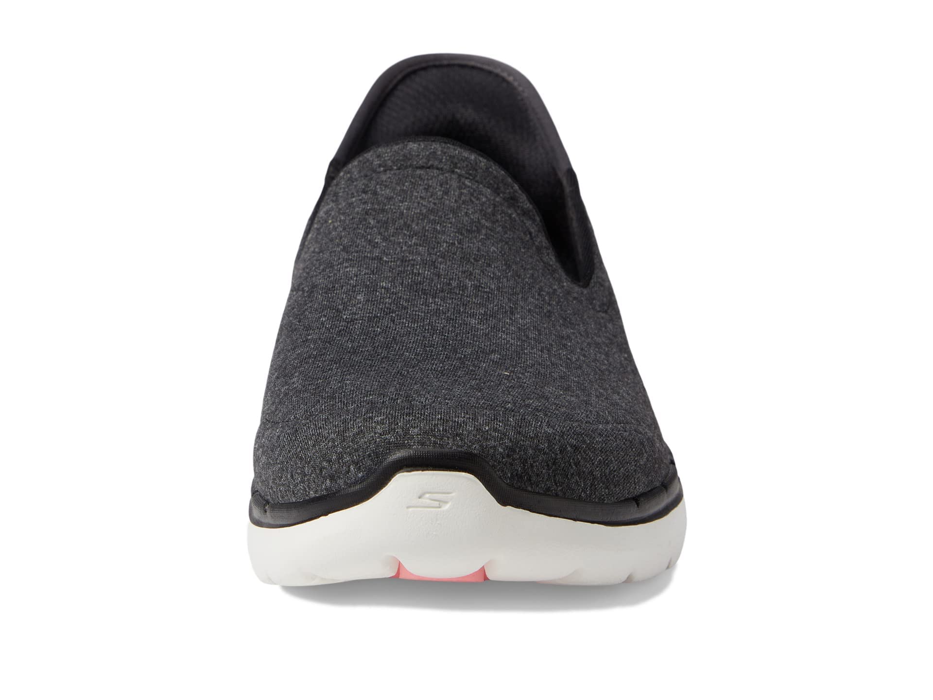 Skechers Go Walk 6 Vibrant Charm Hands Free Slip-Ins Gray/Aqua 9.5 B (M)