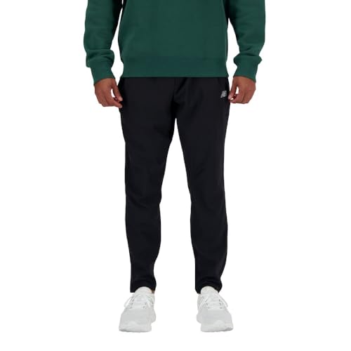 New Balance Men's Impact Run Woven Pant, Black, Medium