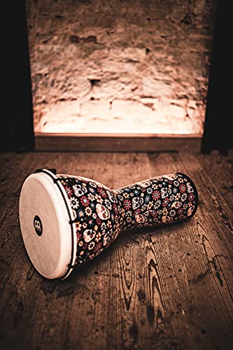 Meinl Percussion Djembe Hand Drum Circle Instrument with Synthetic Shell and Head, Alpine Series β NOT Made in China β Easy Tuning, 2-Year Warranty (ADJ12-SI)