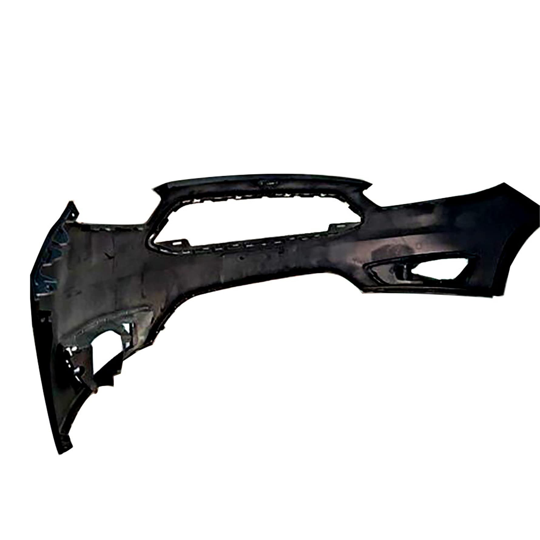 munirater Black Front Bumper Cover Replacement for 2015-2018 Focus S/se/sel/Titanium