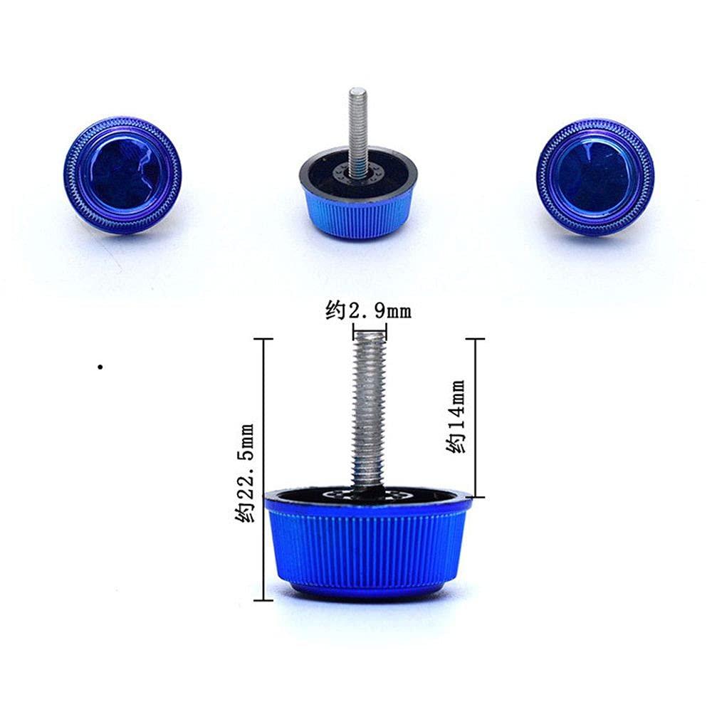 Spinning Reel Nuts Fishing Tackle Fishing Tools Rocker Screw Fishing Handle Screw(Gold)