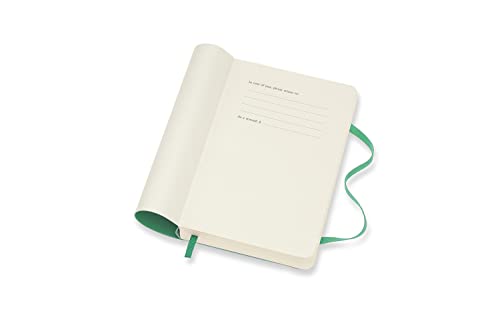 Moleskine Classic 12 Month 2022 Daily Planner, Soft Cover, Pocket (3.5" x 5.5"), Ice Green