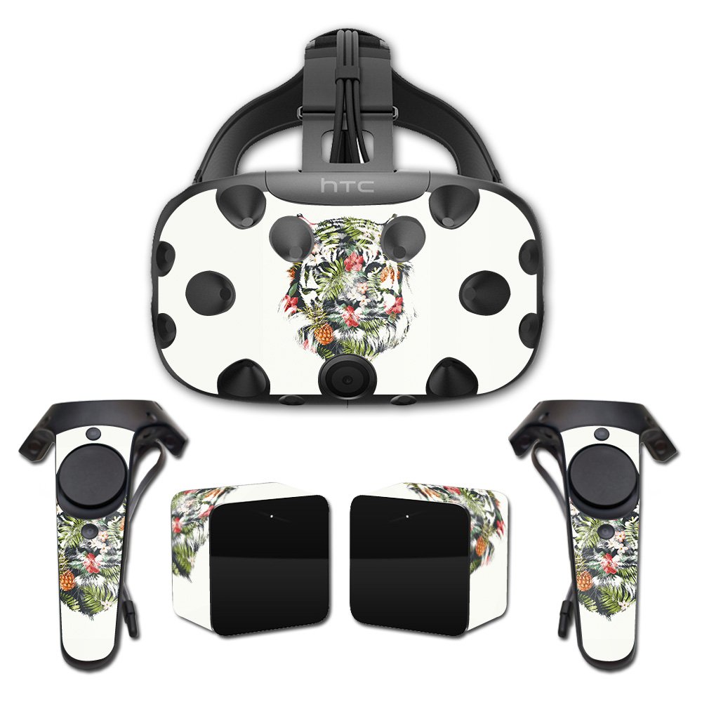 MightySkins Skin Compatible with HTC Vive Full Coverage - Jungle Tiger | Protective, Durable, and Unique Vinyl Decal wrap Cover | Easy to Apply, Remove, and Change Styles | Made in The USA