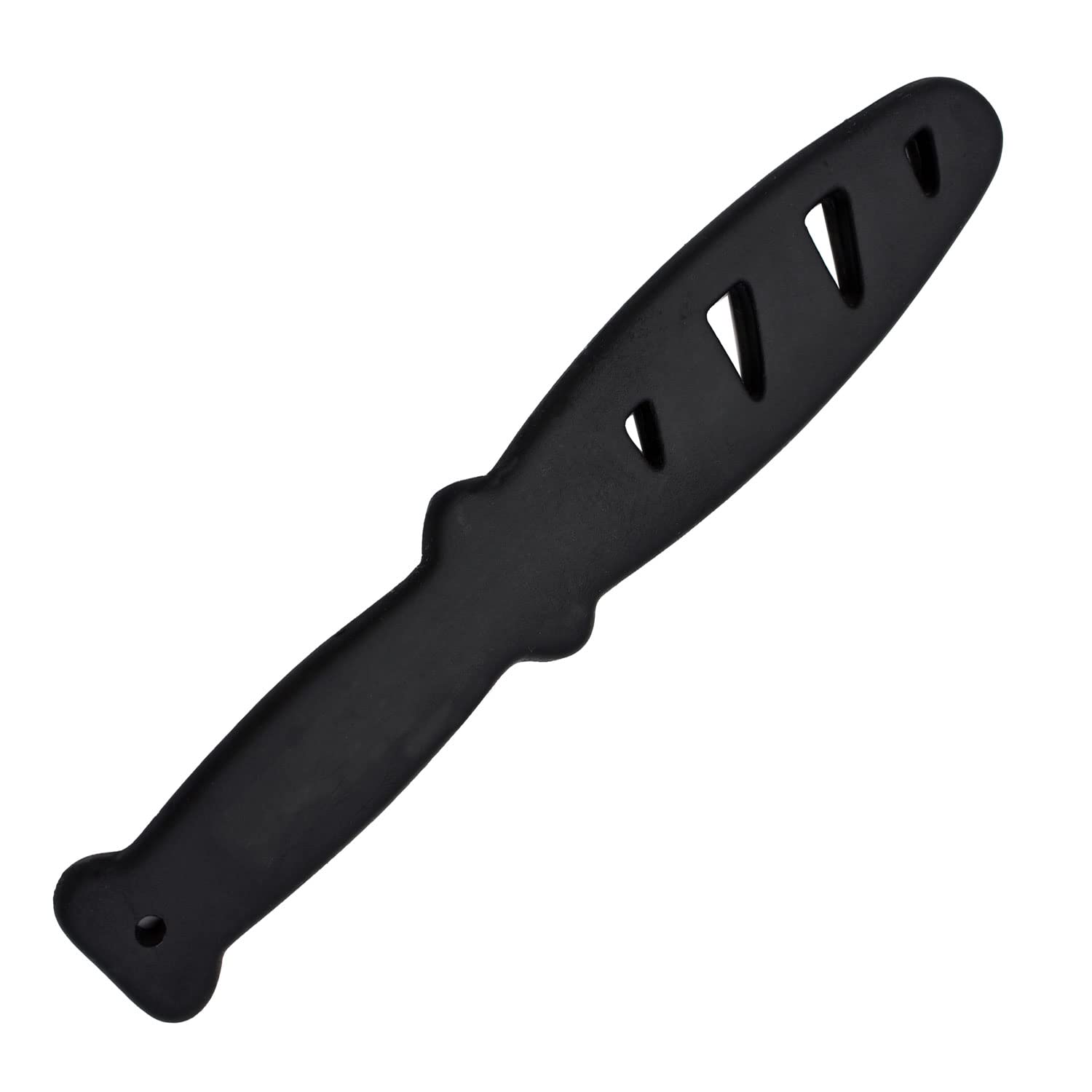 PFG Hard Rubber Knife - Training Dummy Knife (Black Spaced Blade)