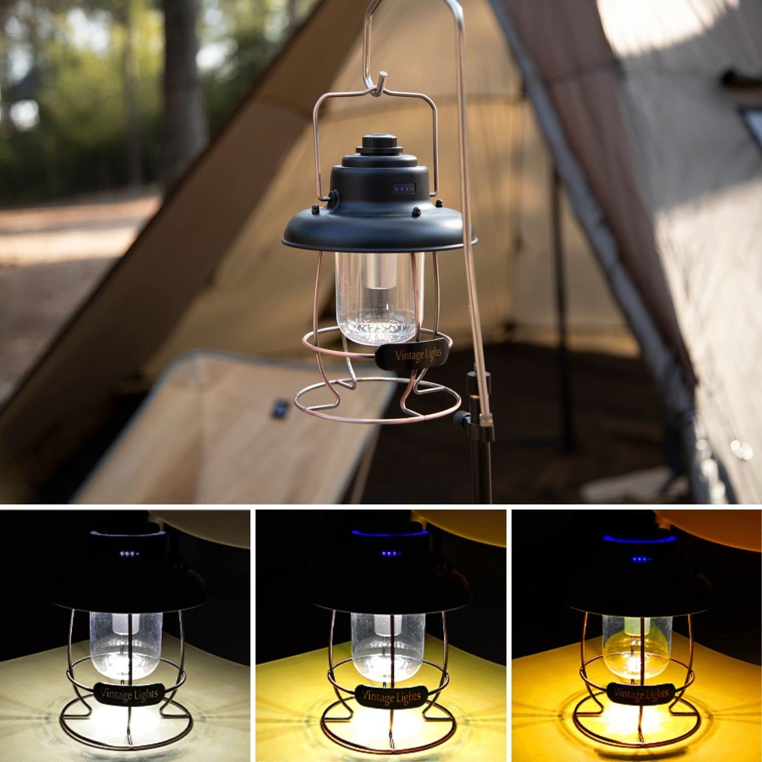 SoloWilder Light Holder with Camping Lantern