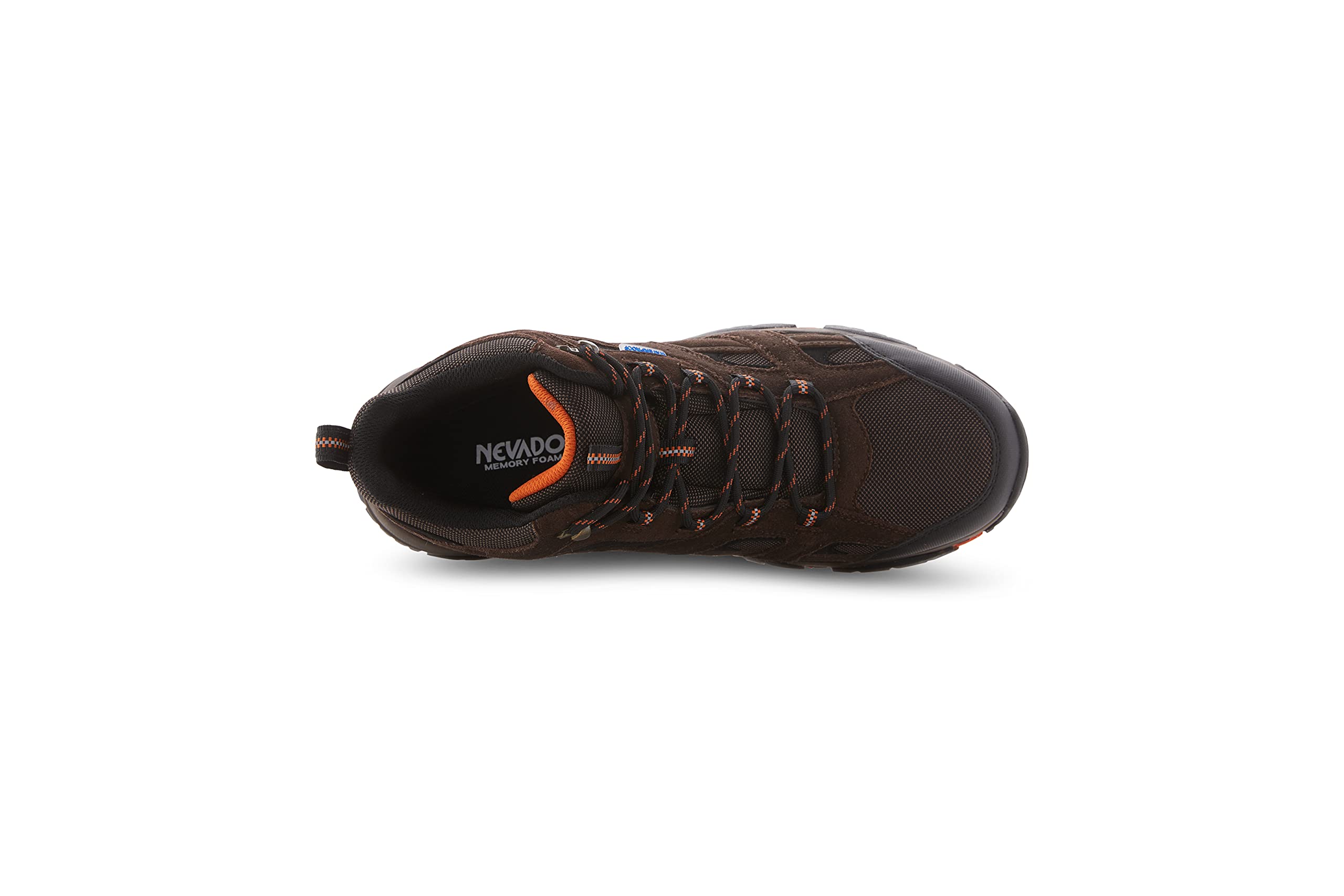 Nevados XP Men's Rubicon Mid Waterproof Hiking Boots | Flexible & Lightweight for Trail, Walking, Summer Outdoors | Comfortable w/Memory Foam | Rugged Carbon Rubber Sole