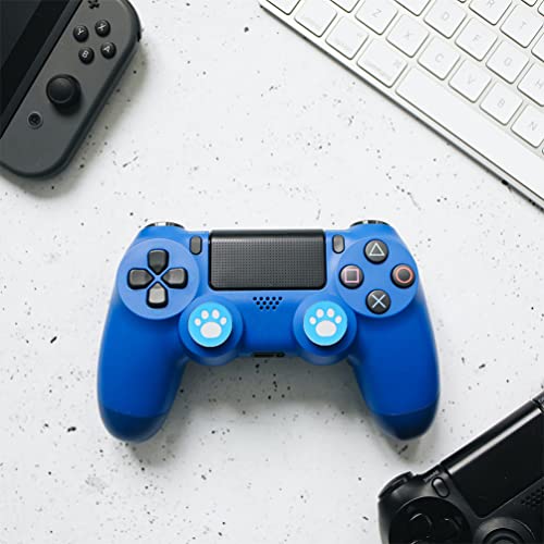 SOLUSTRE Controller Thumb Grips Soft Silicone Thumb Grip Caps Replacement Cute Cat Paw Design Thumb Cover Joystick Caps Stick Cover Compatible with Switch NX 10pcs