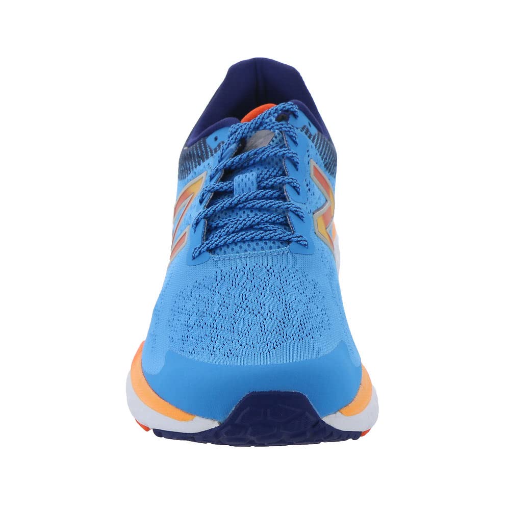 New Balance mens 680 V7 Running Shoe 11.5 Vibrant Sky/Vibrant Orange