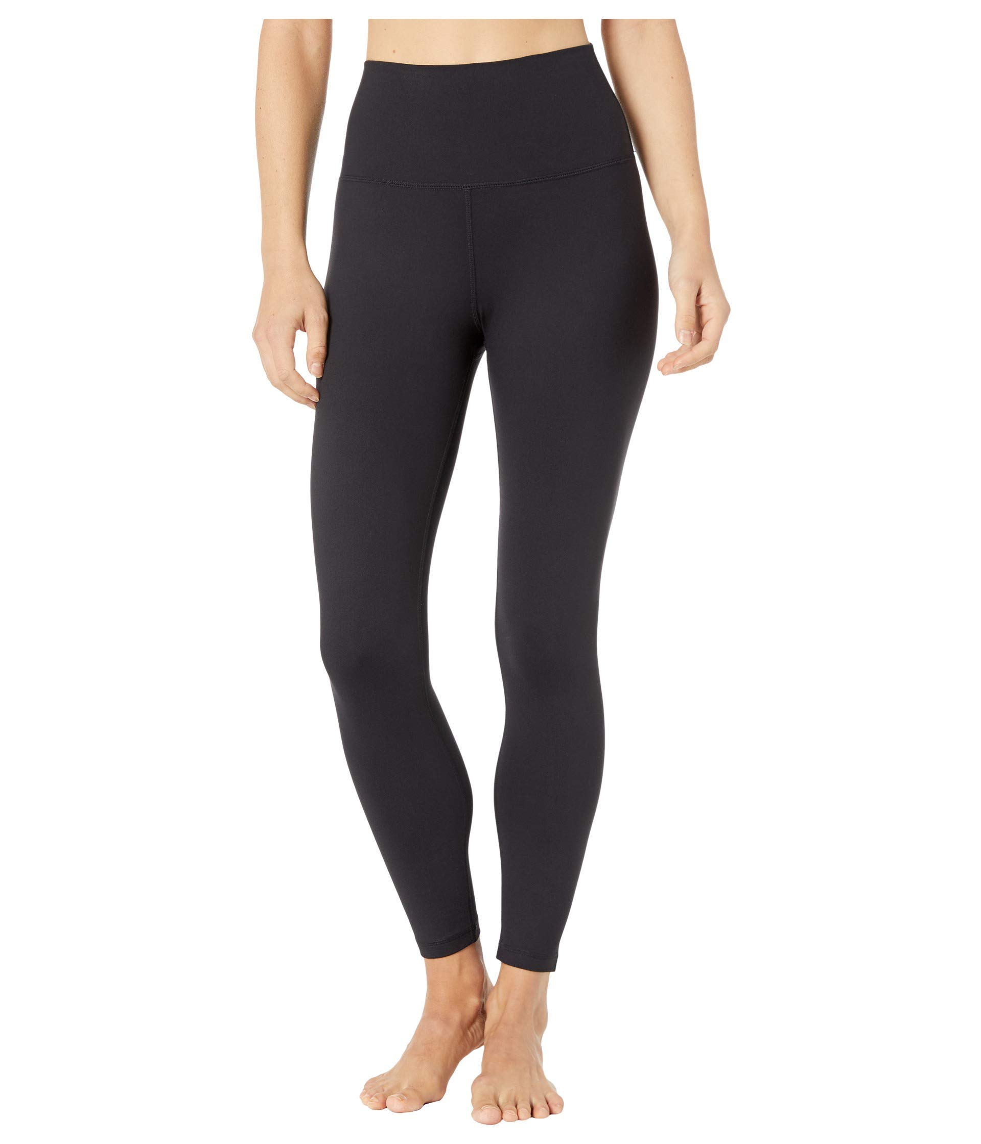 Manduka (MNDK9 Fnd Leg - Hr 7/8 W/Media Pkt - Black - M, Black, M