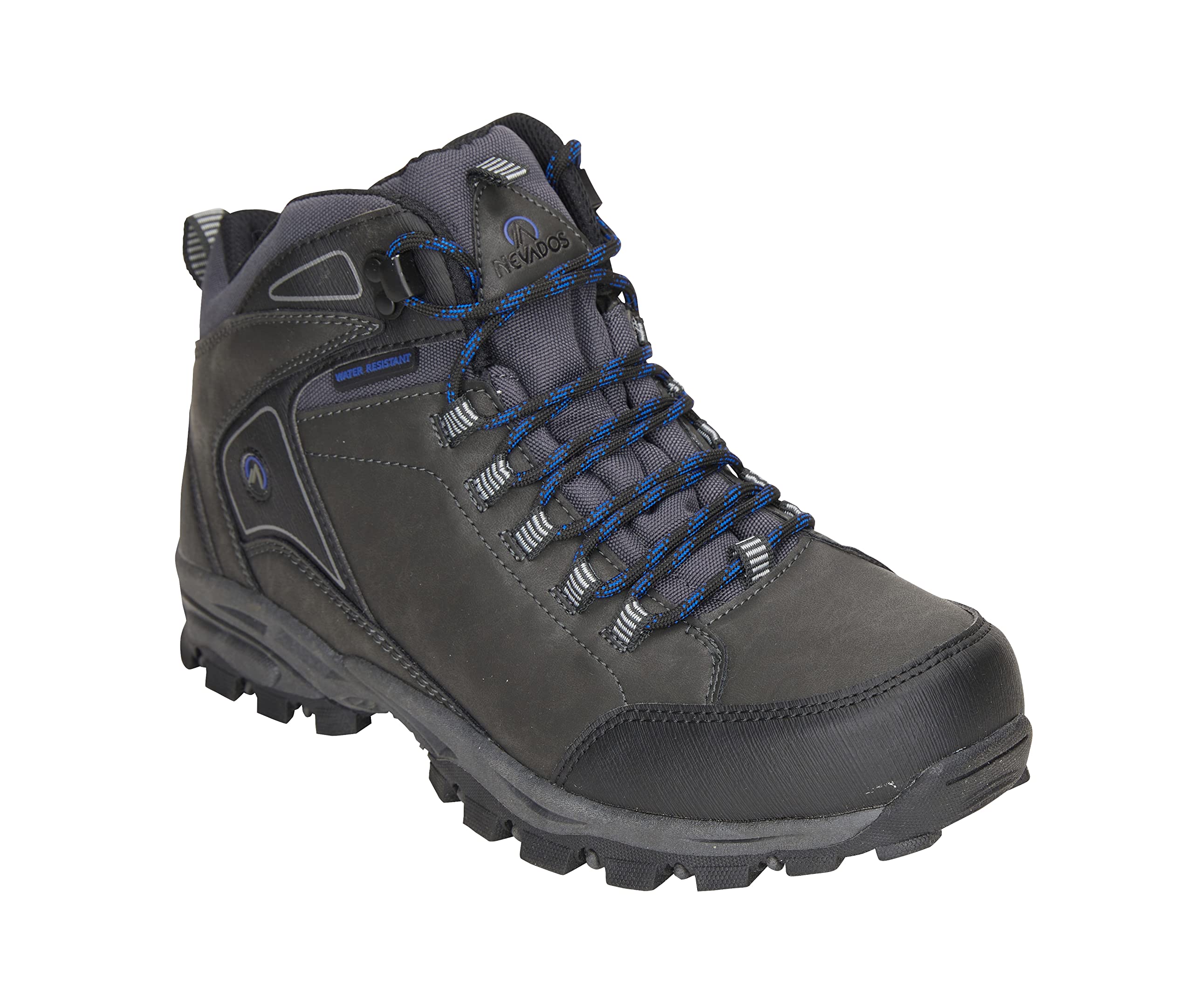 Nevados Glacier Mid Ankle Hiking Boots for Men| Water Resistant, Multi-Terrain, Solid & Durable Design Traction Outsole Contoured Insole