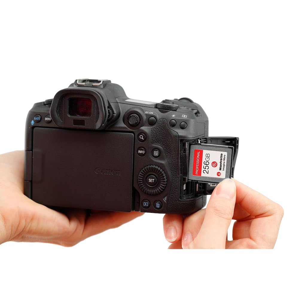 Manfrotto 256GB Professional Memory Card, PCIe 3.0, CFexpress Type B, for pro DSLRs and Advanced CSC Cameras