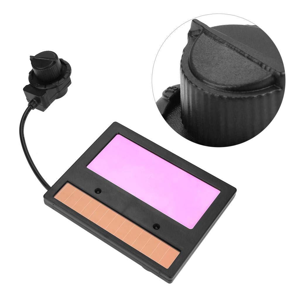 Solar Auto Darkening Welding Lens Panel Welding Helmet Mask Automation Filter Shade Eyes Goggles (TX600C)