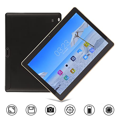 MAVIS LAVEN HD Display Tablet, Powerful Functions 10.1 Inch Tablet Support 3G Cellular Networks WiFi 1280x800 8 Core 100-240V for Work (US Plug 100V to 240V)