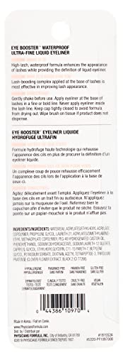 Physicians Formula Eye Booster, Lash-Enhancing 2-in-1 Eyeliner Serum, Dermatologist Approved, Hypoallergenic, Cruelty-Free & Vegan - Deep Brown