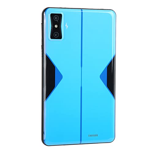 Sanpyl Kids Tablet, 7 Inch LCD Children Tablet 2G RAM 32G ROM 5G WiFi Dual Band Calling Tablet PC for Android 10 US Plug 100 to 240V(Blue)