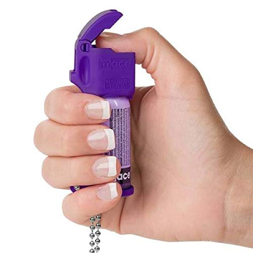 Mace Brand Empower Pepper Spray- Police Strength OC Pepper Formula, UV Detection Dye, and Key Chain, Pocket Style, 2-Pack