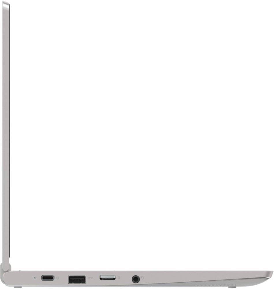 Lenovo Chromebook C340 2-in-1 Convertible Laptop, 11.6" HD Touchscreen, Intel Celeron N4000, 4GB DDR4 RAM, 32GB eMMC+ 128GB card, WiFi, Bluetooth, Webcam, USB Type-C, Chrome OS, Platinum Gray JVQ MP