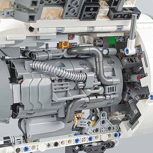 LDesign Engine Motor for CFM LEAP Engine Building Kit Engine Model Building Toy Set 1659PCS Compatible with Lego Technic Cars MOC-133571