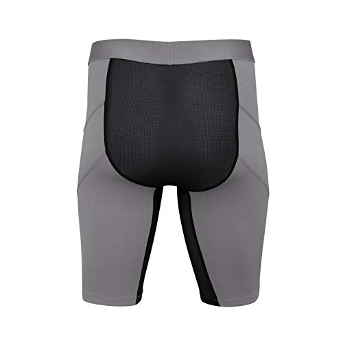 New Balance Men's Baseball Sports Slider Shorts, Black, Medium