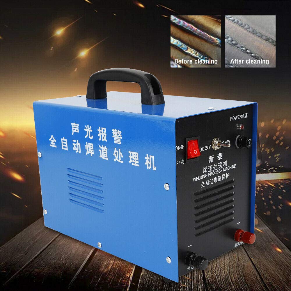 RANZHIX 110V 60Hz Welder Seam Cleaning Machine, Professional Stainless Steel Weld Bead Polishing Machine