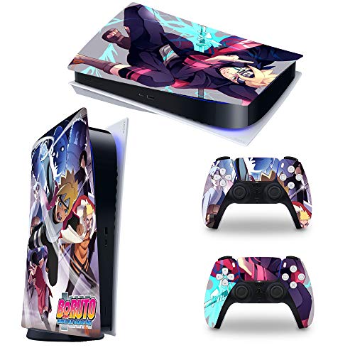 Ninja Leaf - PS5 Digital Edition Skin Console - PS5 Digital Edition Controller Skin Cover Vinyl Decal Protective