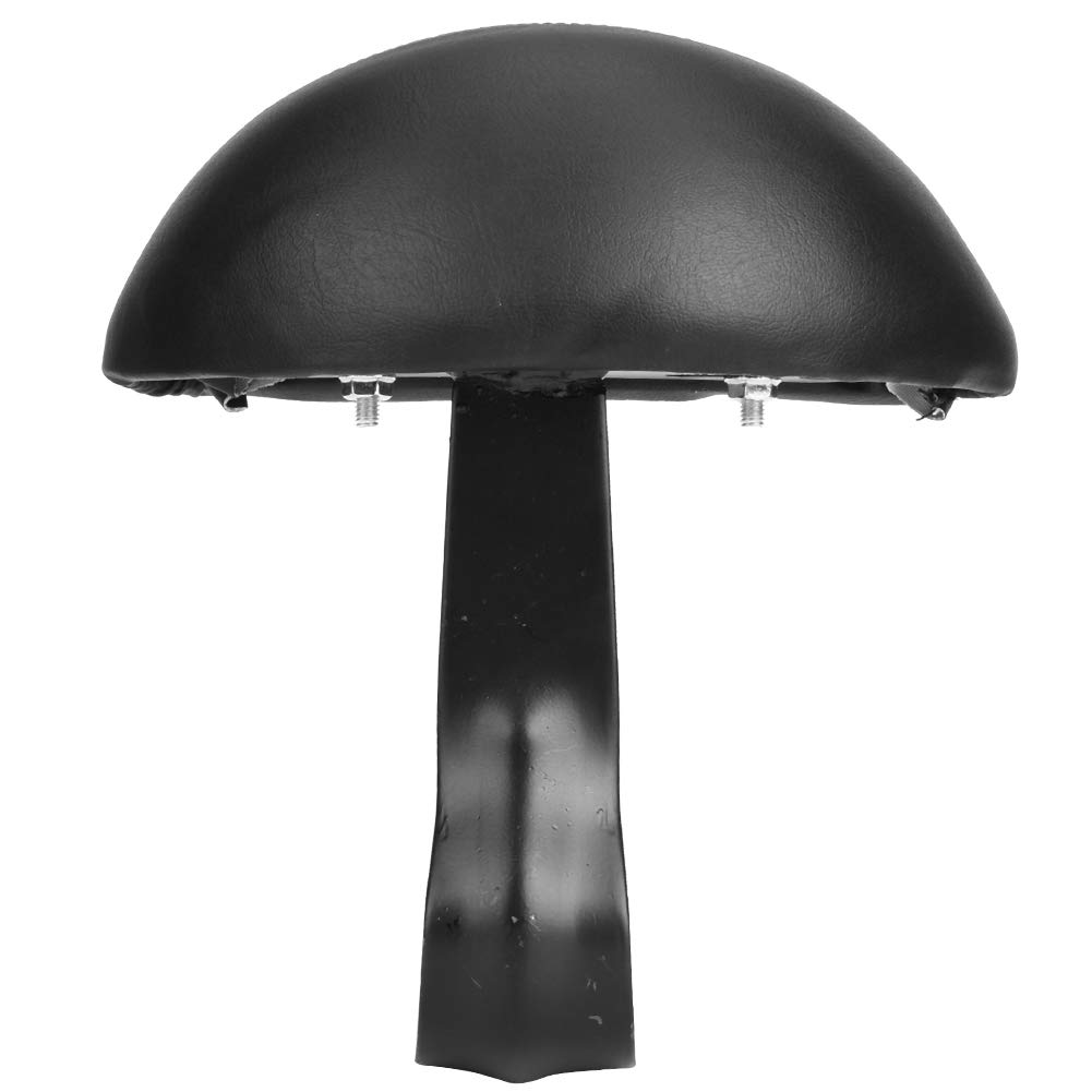 MAGT Electric Bike Seat Backrest, Universal Bicycle Saddle Backrest Bike Cushion Back Rest Rack Replacement Cycling Accessory Black