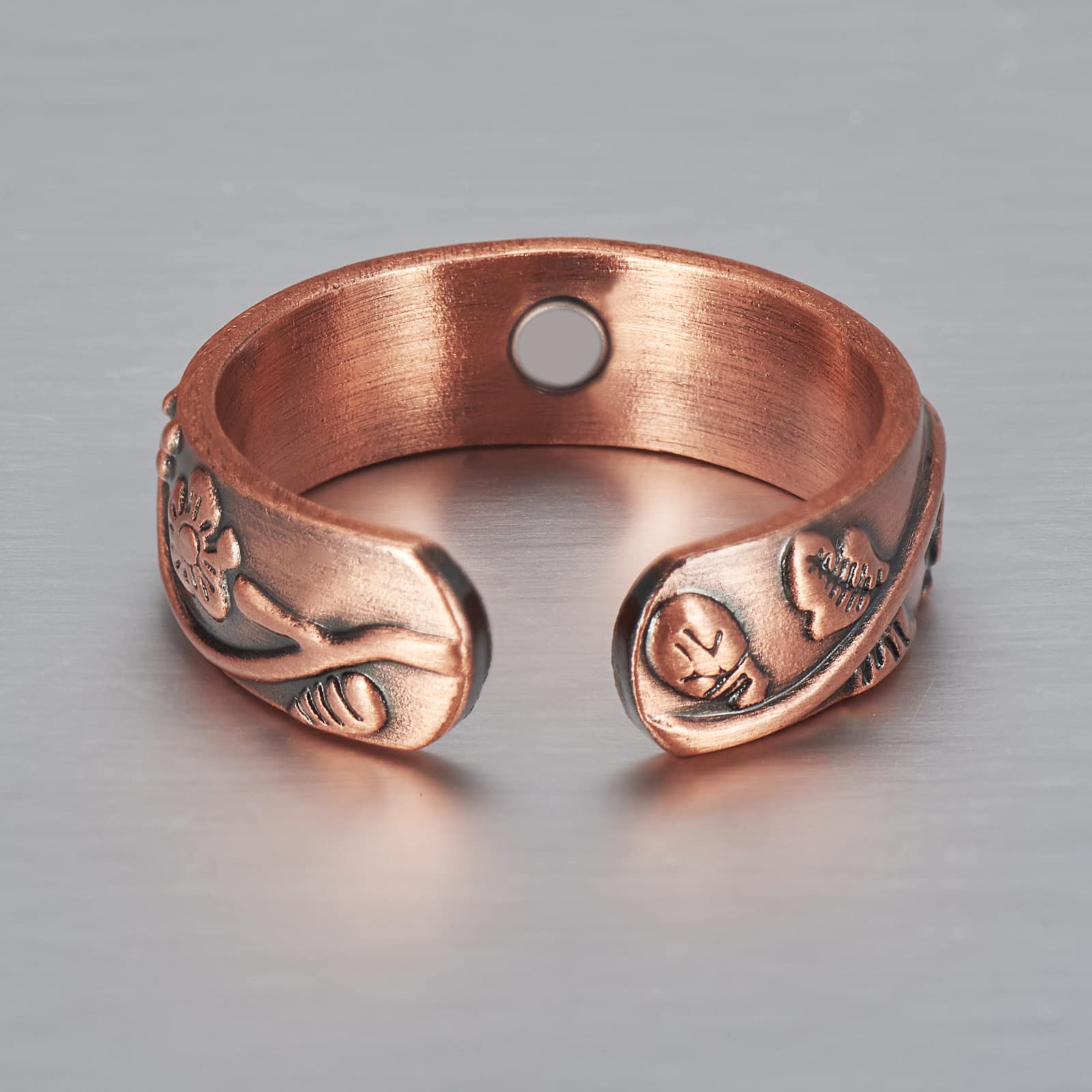 Magnetic Copper Ring for Women Jewelry CPR-0937