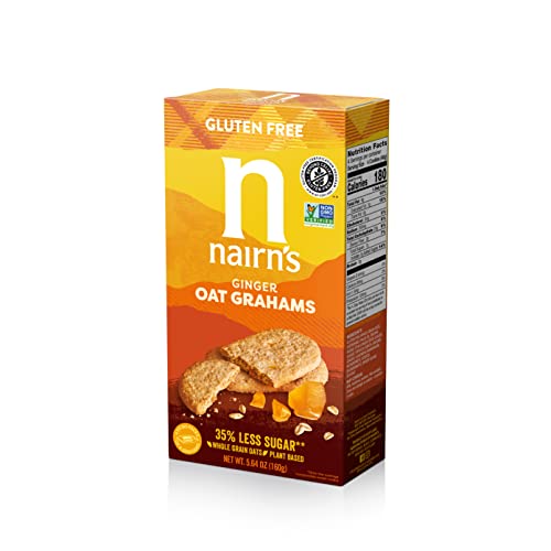 Nairn's Gluten Free Stem Ginger Oat Grahams, 5.64oz