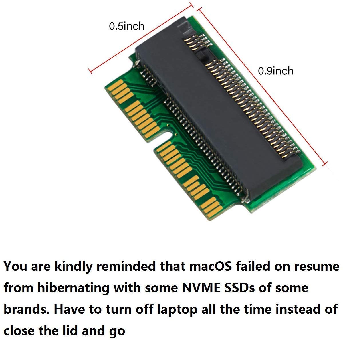 LWS M.2 NVME SSD Convert for MacBook Air Pro Retina Mid 2013 2014 2015 2016 2017, NVME/AHCI SSD Upgraded Kit for A1465 A1466 A1398 A1502.(Two PCS)