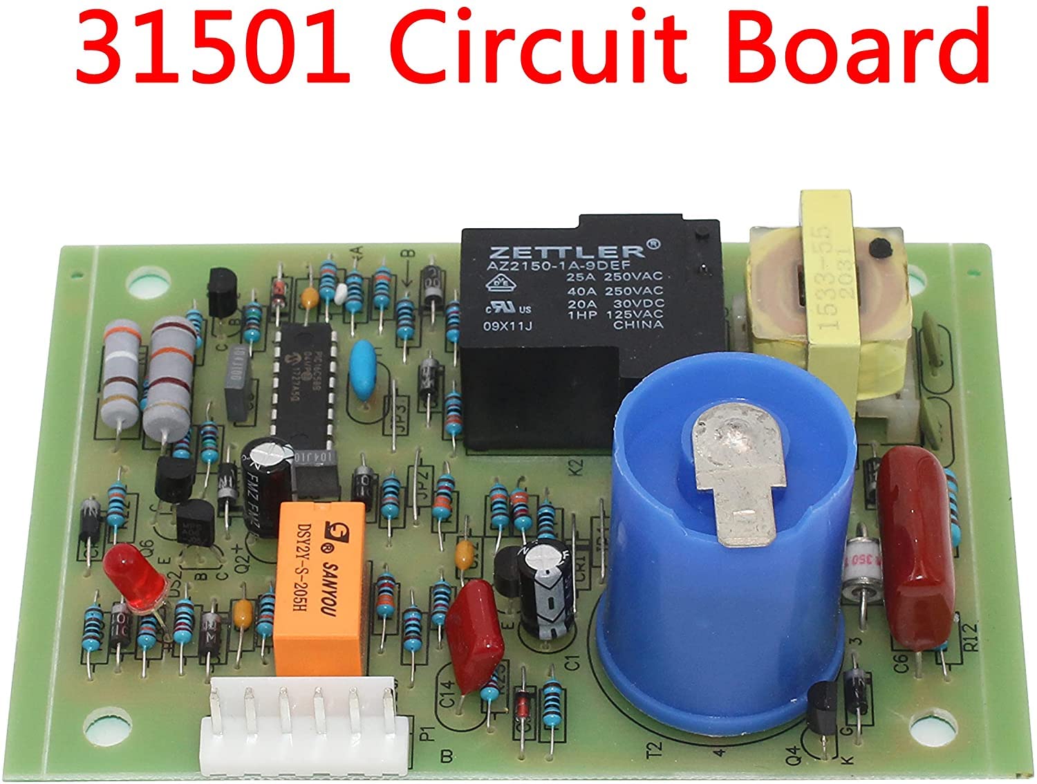 NipponAsia aftermarket Part 31501 Circuit Board Replacement for Atwood,31501 Ignition Control Board Replacement for DOMETIC Hydro Flame Corp,Compatible Models 85-IV 16, 85-IV 20, 85-IV 25.