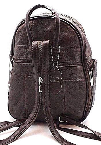 Leather Backpacks, Leather Laptop Backpack For Women Real Tan Leather Bookbag With Multiple Pockets And Adjustable Size, Genuine Leather Backpack For Women Leather Backpack Purse For Women
