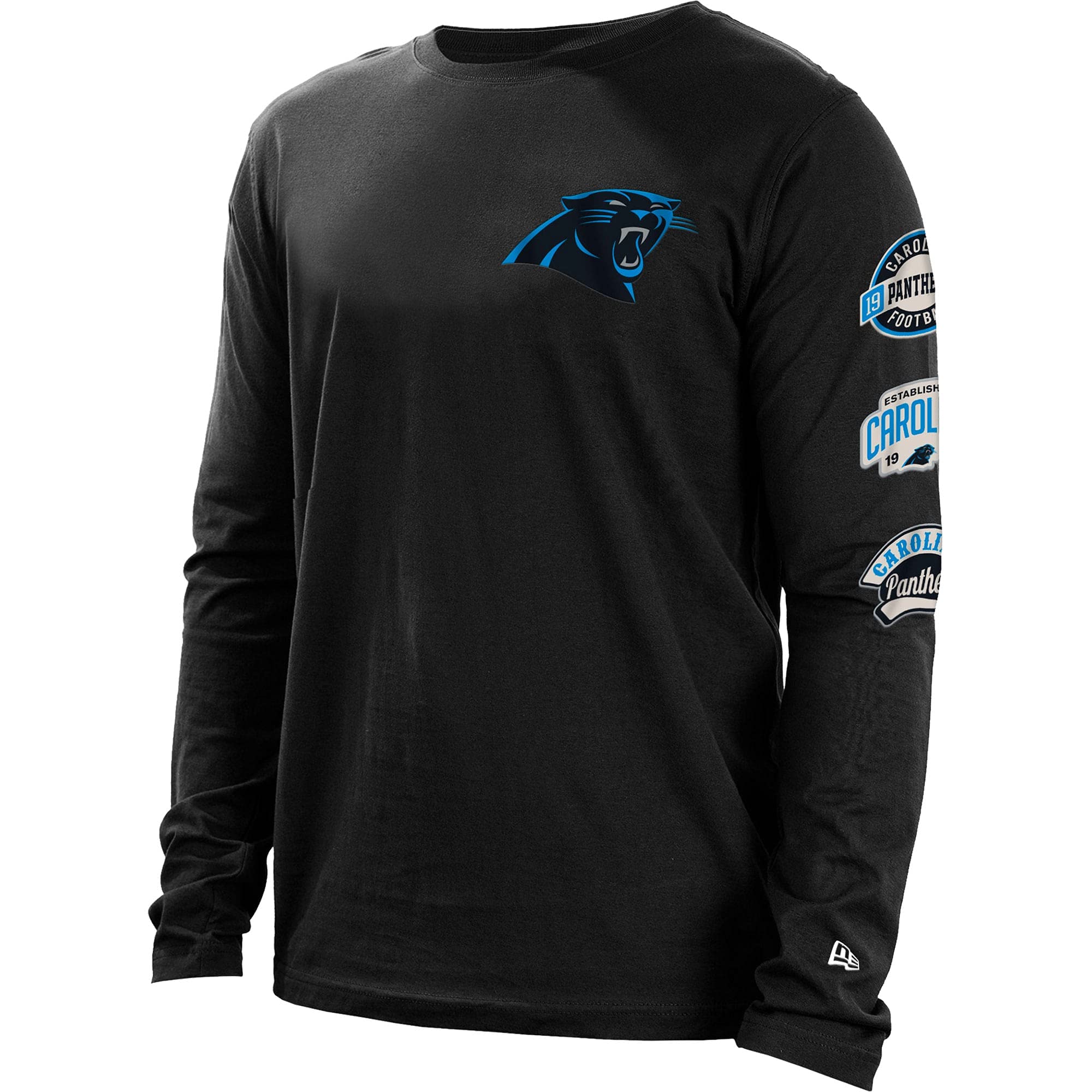 New Era Men's Heathered Gray Tampa Bay Buccaneers Hype 2-Hit Long Sleeve T-Shirt