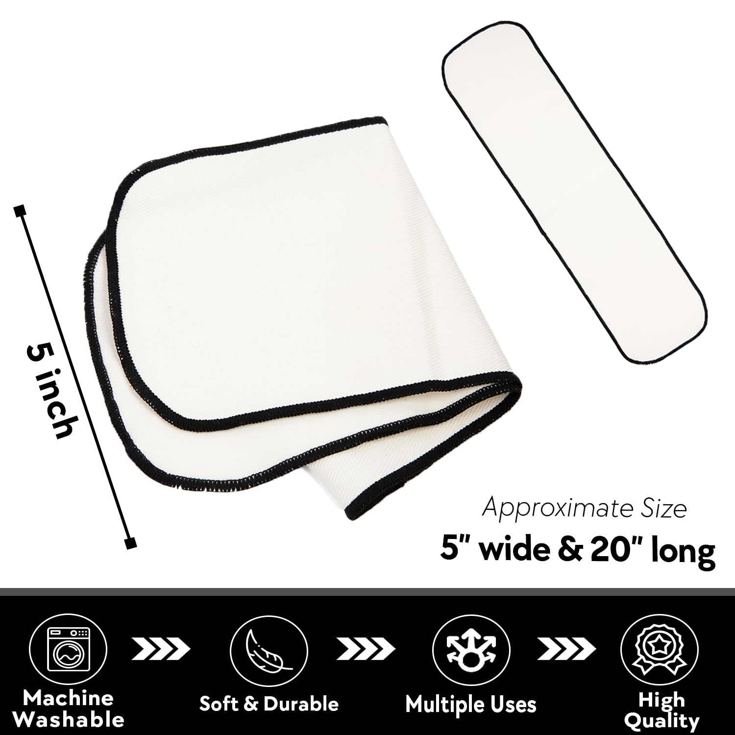 Leather Hero Professional Shoe Shine Buffing Cloth (1 Pack)