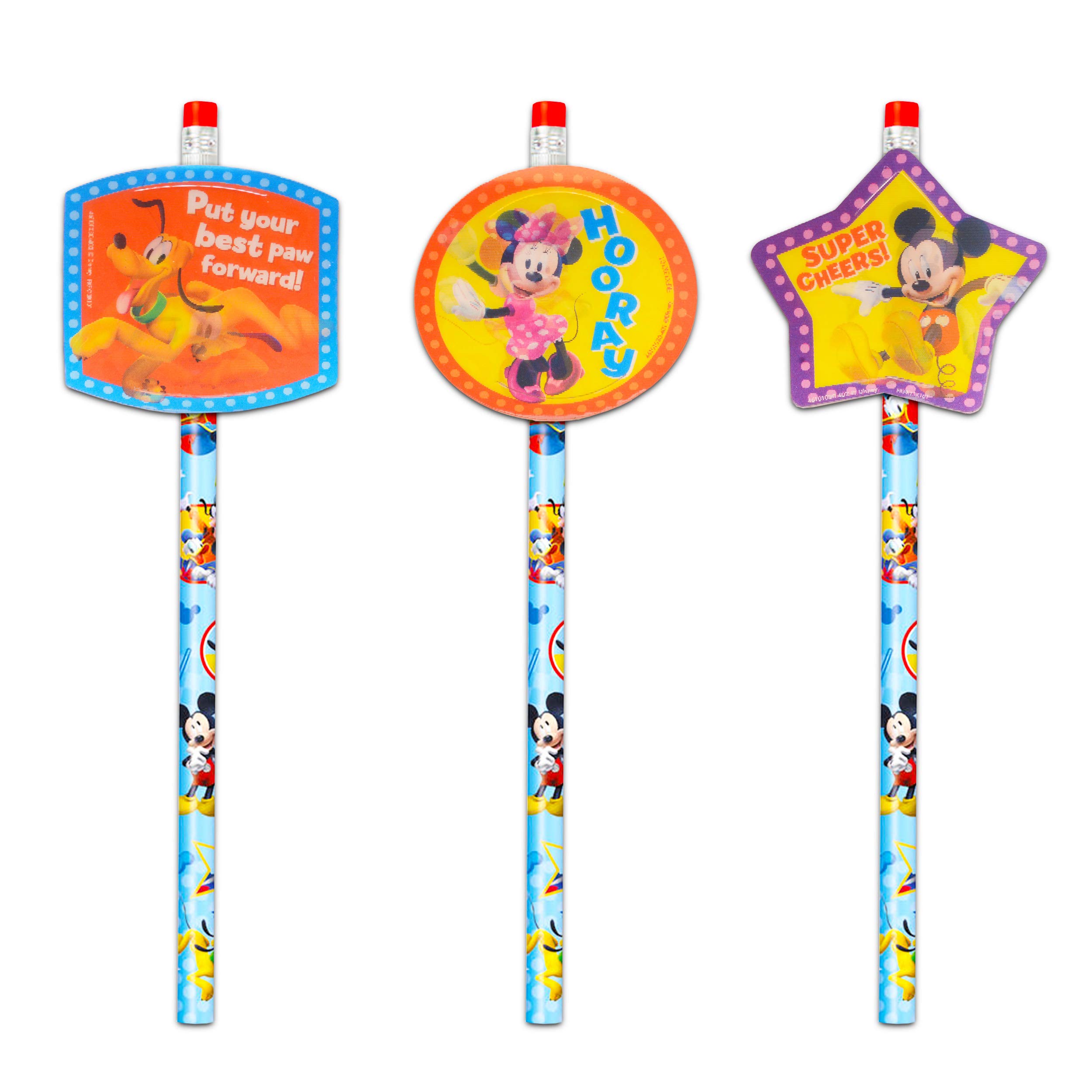 Mickey Mouse Backpack for Boys 4-6 Set - Bundle with 16β Disney Mickey Mouse Backpack, Water Bottle, Stickers, More | Disney Mickey Mouse School Backpack