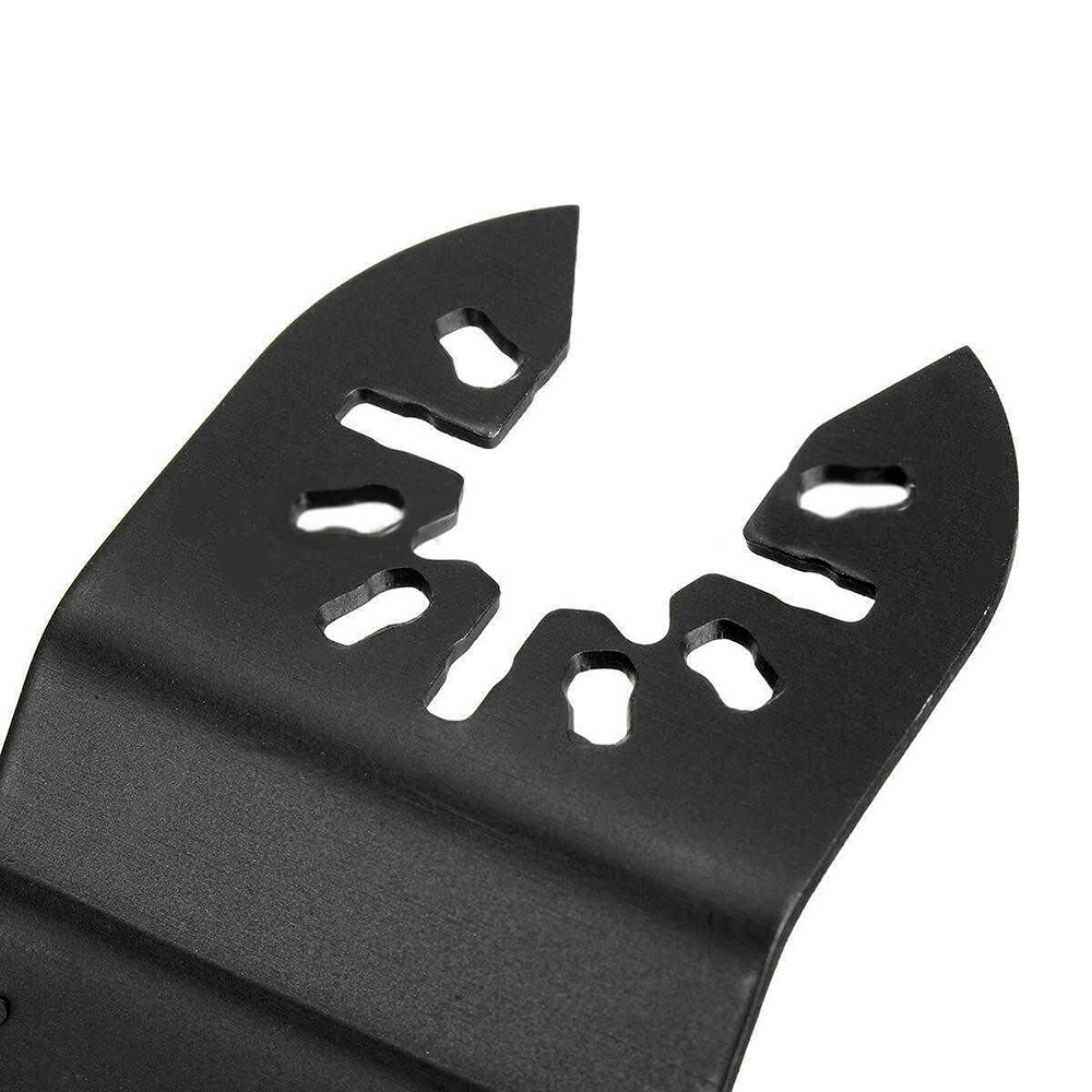 Littlegrass 10pcs Professional Bi-Metal Oscillating Saw Blades Universal Quick Release Multitool Tool Blade for Bosch Craftsman Dewalt Fein Multimaster TCH Makita Milwaukee, Black
