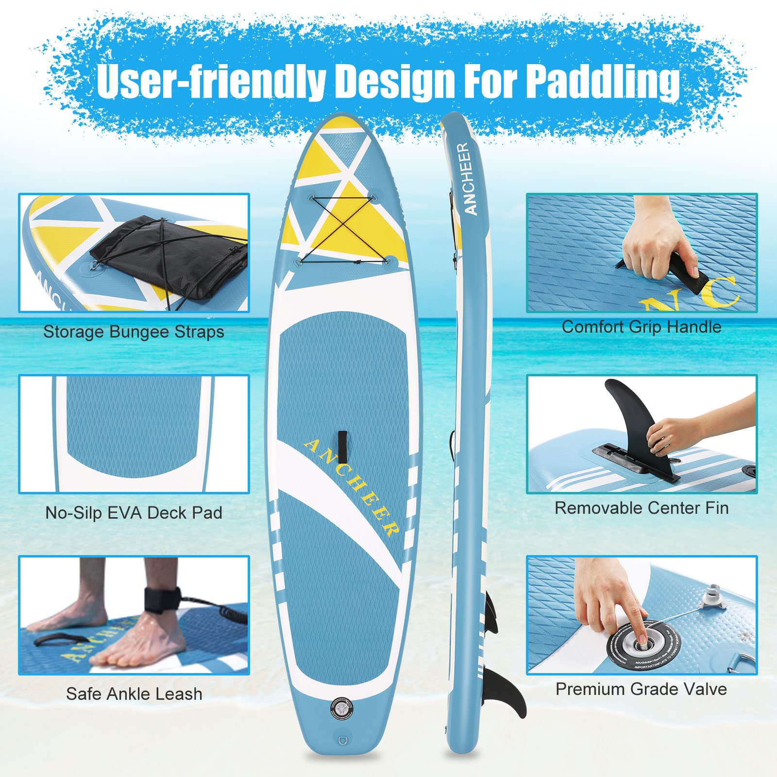 Paddle Board (Dark Blue)