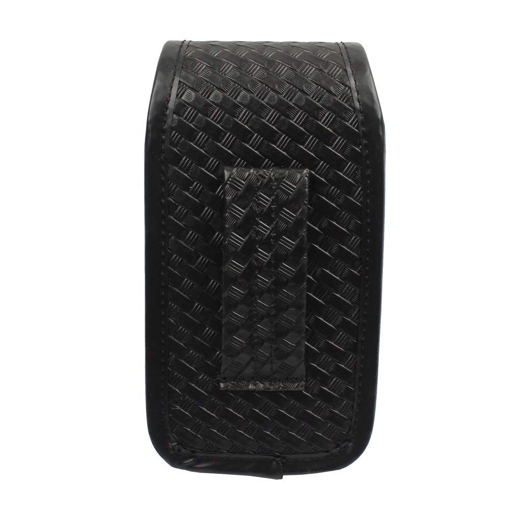 LytHarvest OC/Mace Spray Holder Pouch for MK3 Canister, OC Pepper Spray Holster Pouch (Basketweave Black)