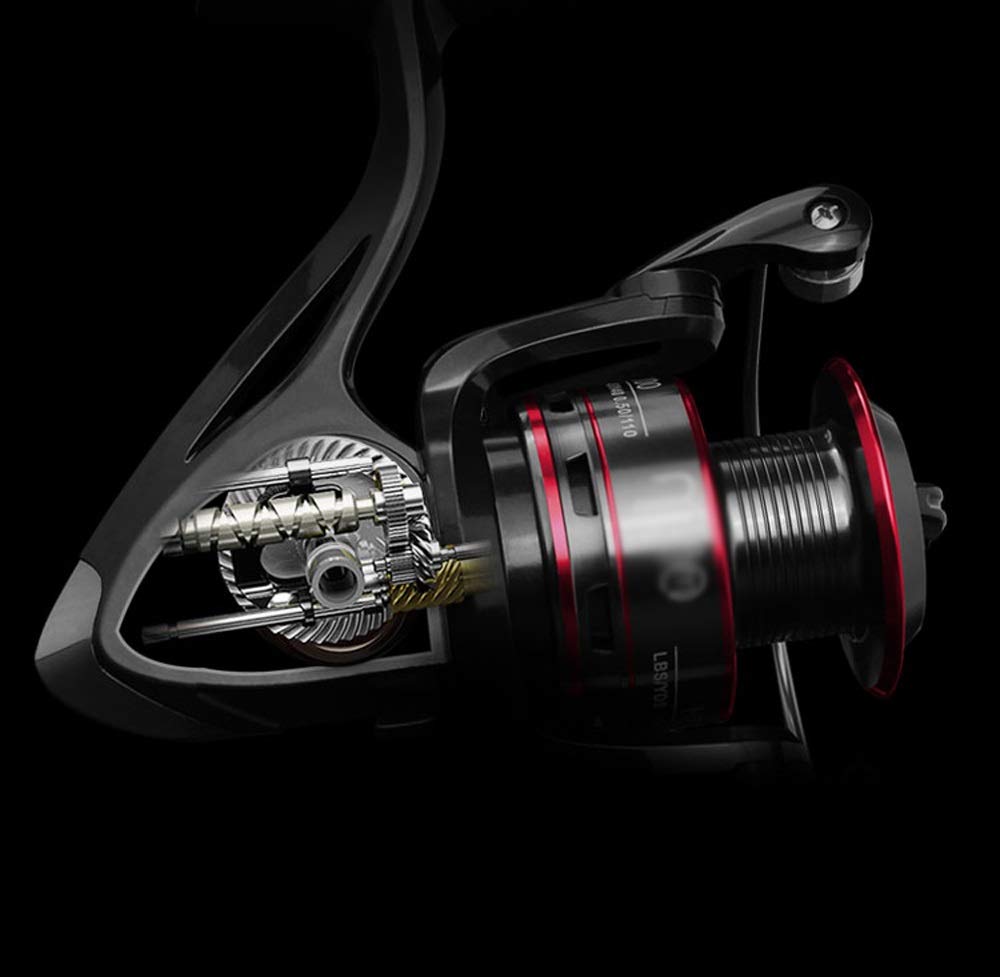 LLJPYX7L Fishing Reel, Alloy Wire Cup Suitable for Novice use, 10KG Pull, Suitable for Freshwater brine (Color : 3000)
