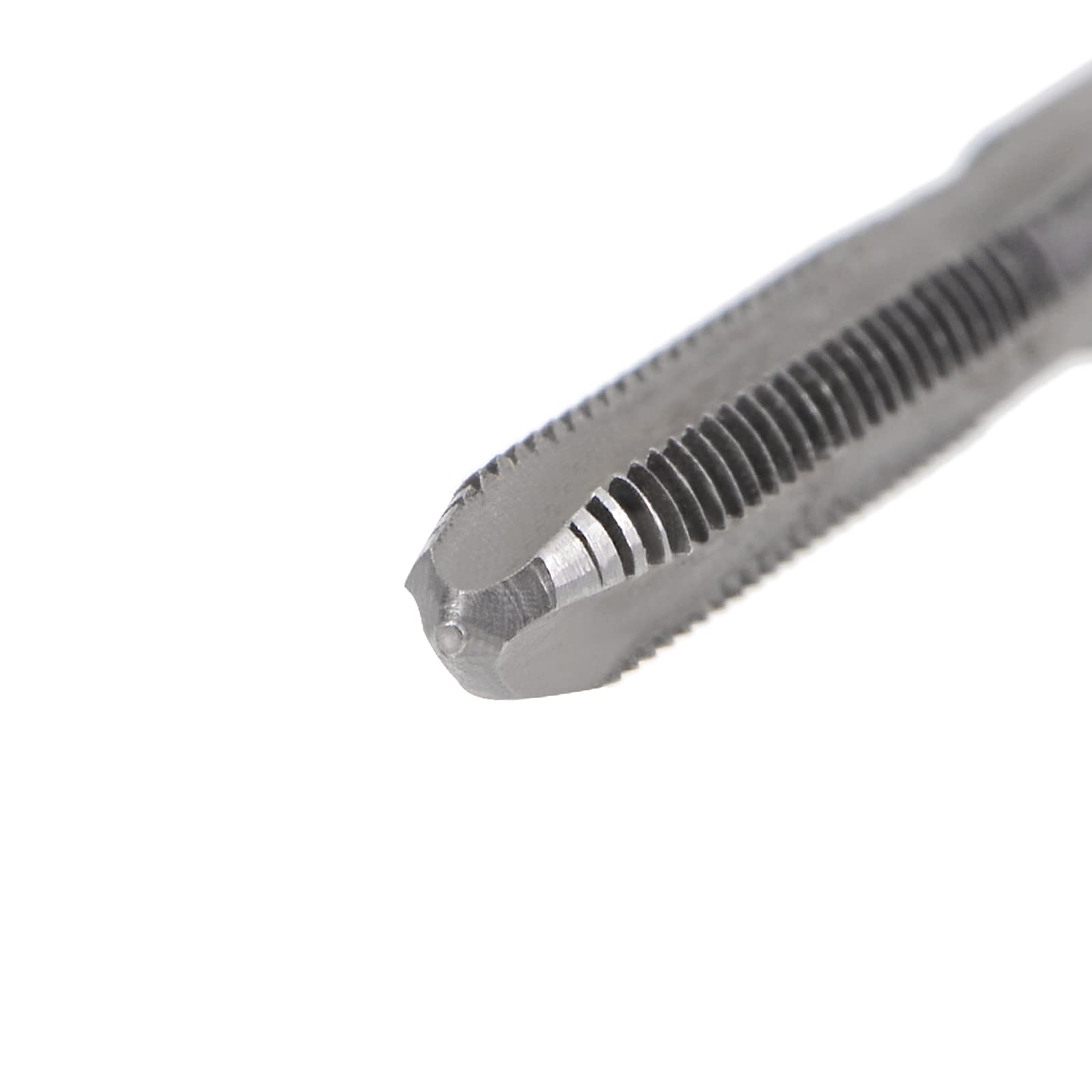 uxcell Reduced Shank Twist Drill Bits 2.5mm with 2.5mm Shank 10 Pcs, Metric Hand Tap M3 Thread 0.5 Pitch 3 Straight Flutes 5 Pairs