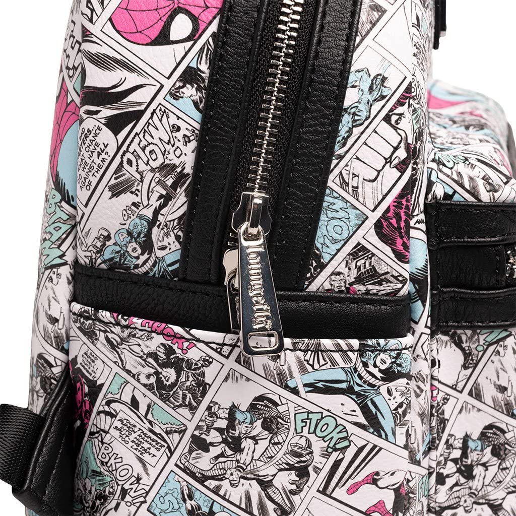 Loungefly x Marvel Comics Retro All Over Print Backpack