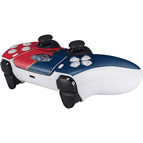 Skinit Gaming Decal Skin Compatible with PS5 and Compatible with PS5 Digital Edition DualSense Controller - Officially Licensed NBA New Orleans Pelicans Canvas Design